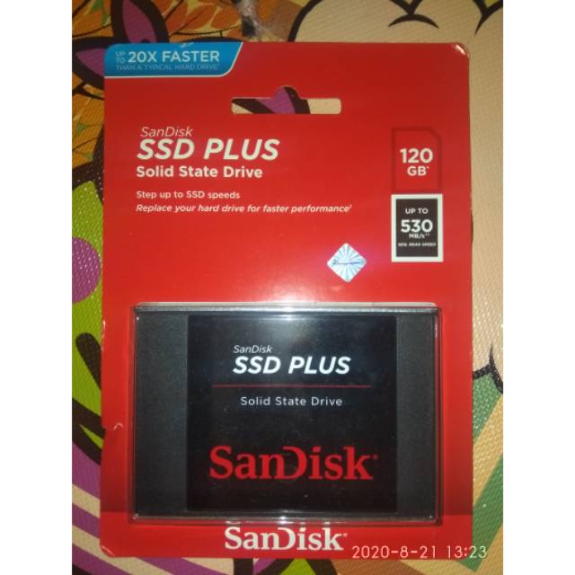 Jual SSD Plus Sandisk 120Gb (Original) | Shopee Indonesia