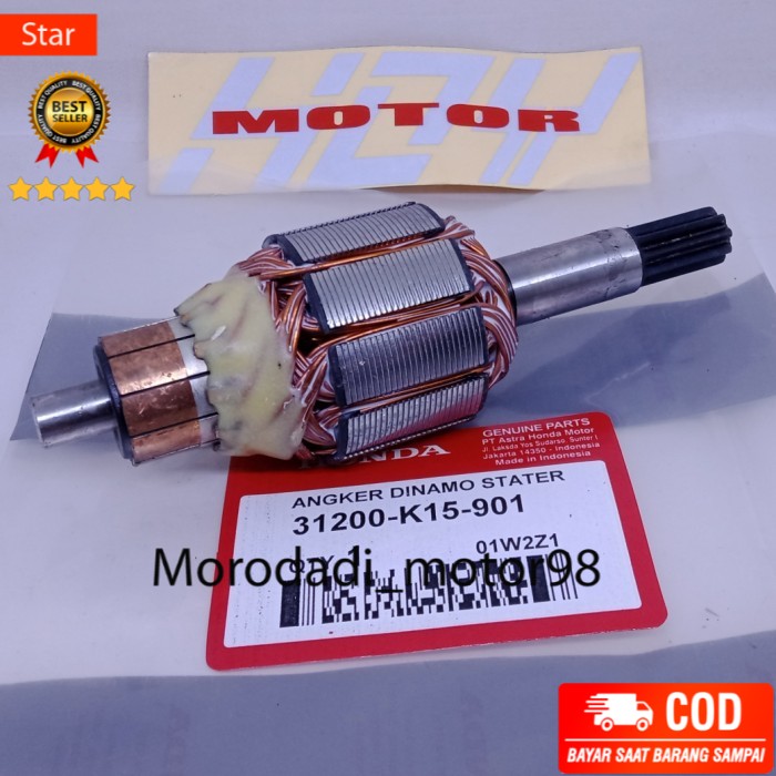 Jual Angker Dinamo stater CB 150 Cbr 150 R Kharisma Spin Shogun 125 ...