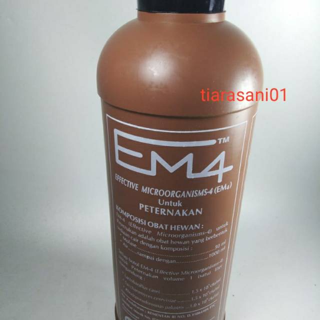 Jual EM4 PETERNAKAN 1 LITER SERBAGUNA OBAT TERNAK HEWAN AYAM BEBEK ...