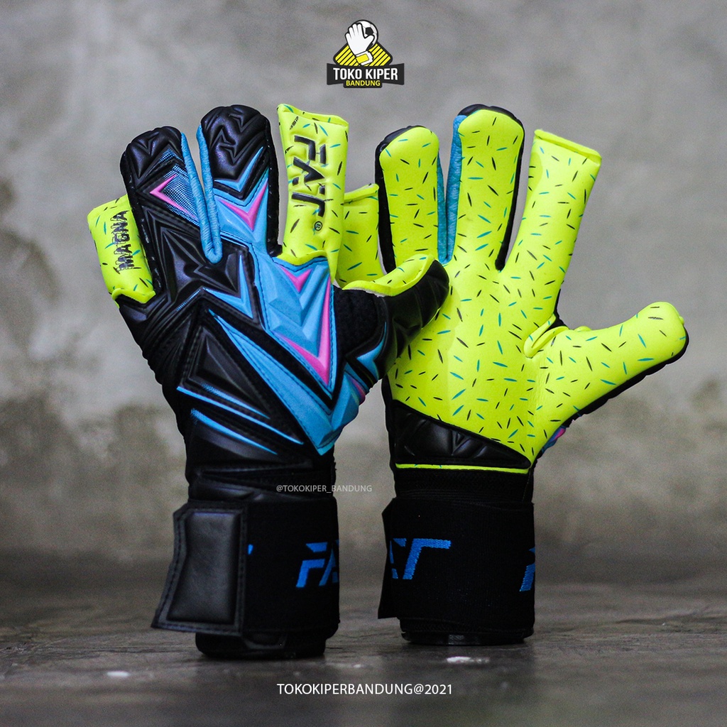 Jual Sarung Tangan Kiper - Fat Venom Magna Special 2022 - Black (Top ...