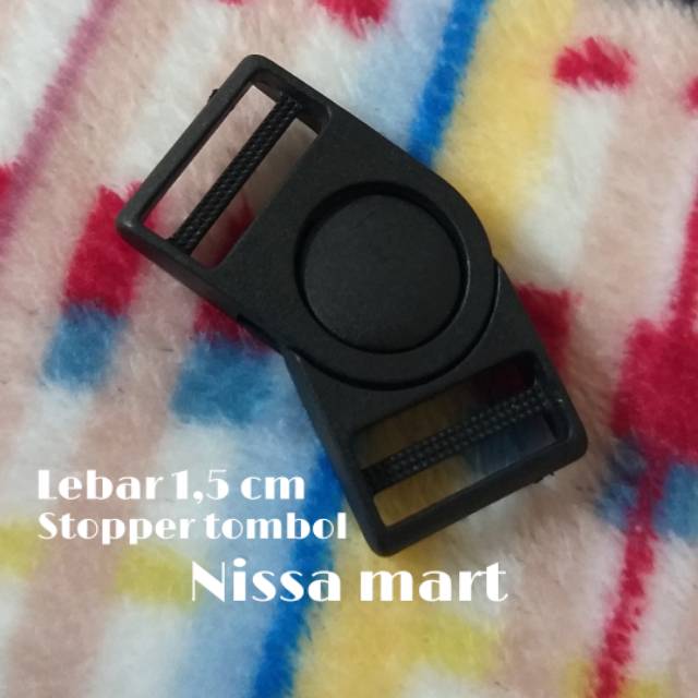 Jual Stopper I'd card ukuran 1,5 cm stopper accesories serbaguna ...