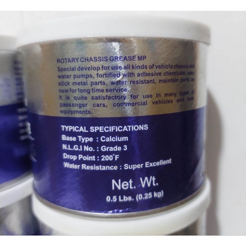 Jual Grease Rotary Stempet Minyak Gemuk Rotary 0.25 kg Multi Purpose ...