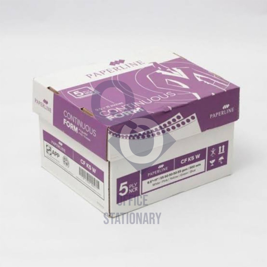 Jual Kertas Continuous Form Paperline PPL CF K5 W 5 Ply | Shopee Indonesia