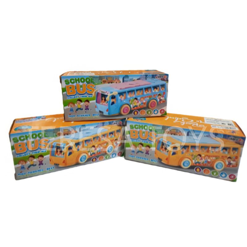 Jual Mainan Bis Sekolah, Bis Sekolah Baterai Operation, Bis Sekolah ...