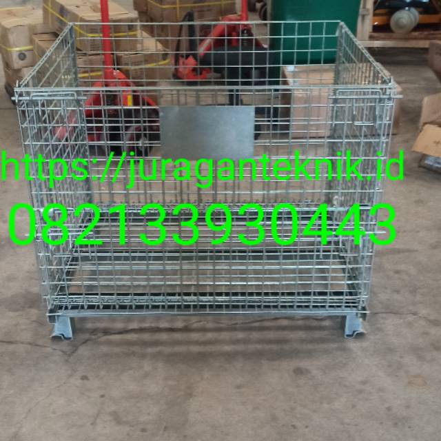 Jual Keranjang Besi Lipat // Pallet Mesh Stocky 3 | Shopee Indonesia
