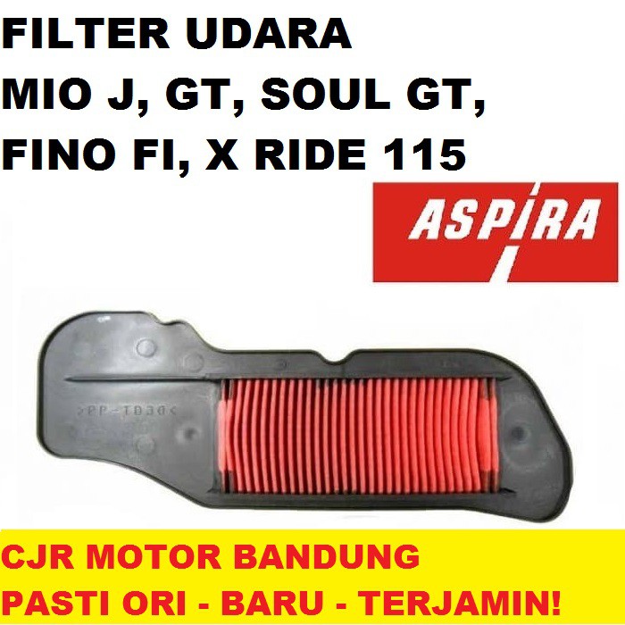 Jual Filter Saringan Udara ASPIRA Motor Mio J Soul GT Fino FI Xride 115 ...