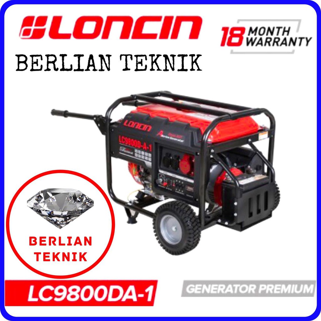 Jual Gasoline Generator Mesin Genset Bensin Loncin LC 9800 Starter 3 ... Jual Gasoline Generator Mesin Genset Bensin Loncin LC 9800 Starter 3 ...