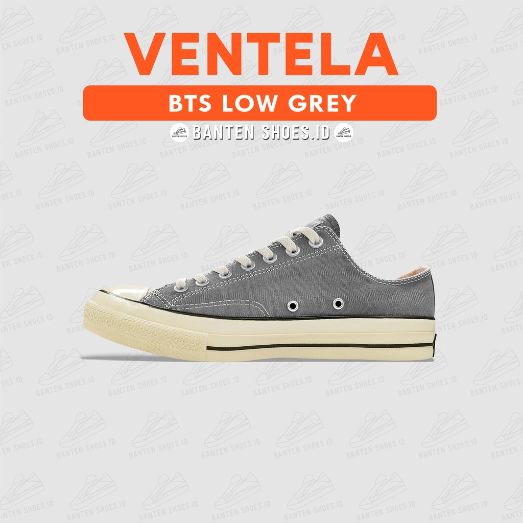 Jual Sepatu Ventela Bts 70s Low Grey - Sepatu Sneakers Lokal Terbaik ...