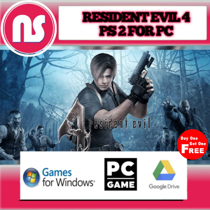 Jual RESIDENT EVIL 4 PS 2 + ( BONUS 1 GAME ) FOR PC GAME - GAME PC ...