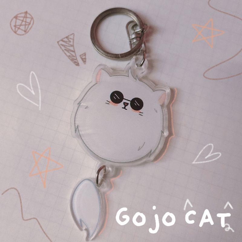 Jual Gojo Cat with tail [ JJK ] | Shopee Indonesia