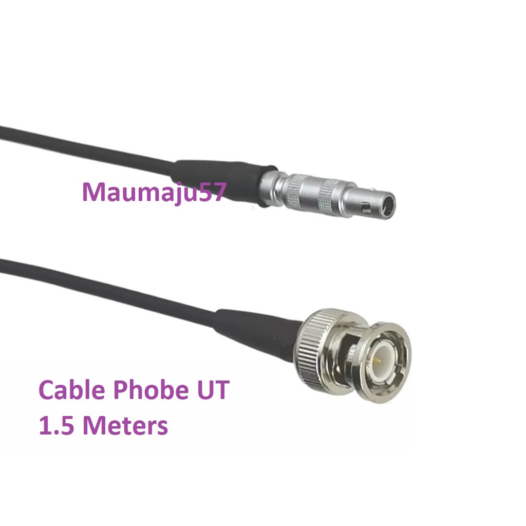 Jual Kabel Power Probe Ultrasonic BNC to Lemo Kecil 1 Meter | Shopee ...