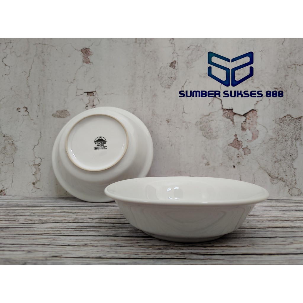 Jual PIRING PUDDING KERAMIK POLOS MERK TOYOKI JAPAN UKURAN 14 CM (DAPAT ...