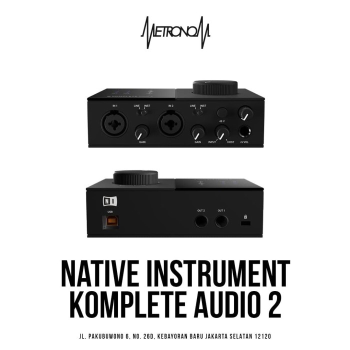 Jual Native Instrument Komplete Audio 2 | Shopee Indonesia