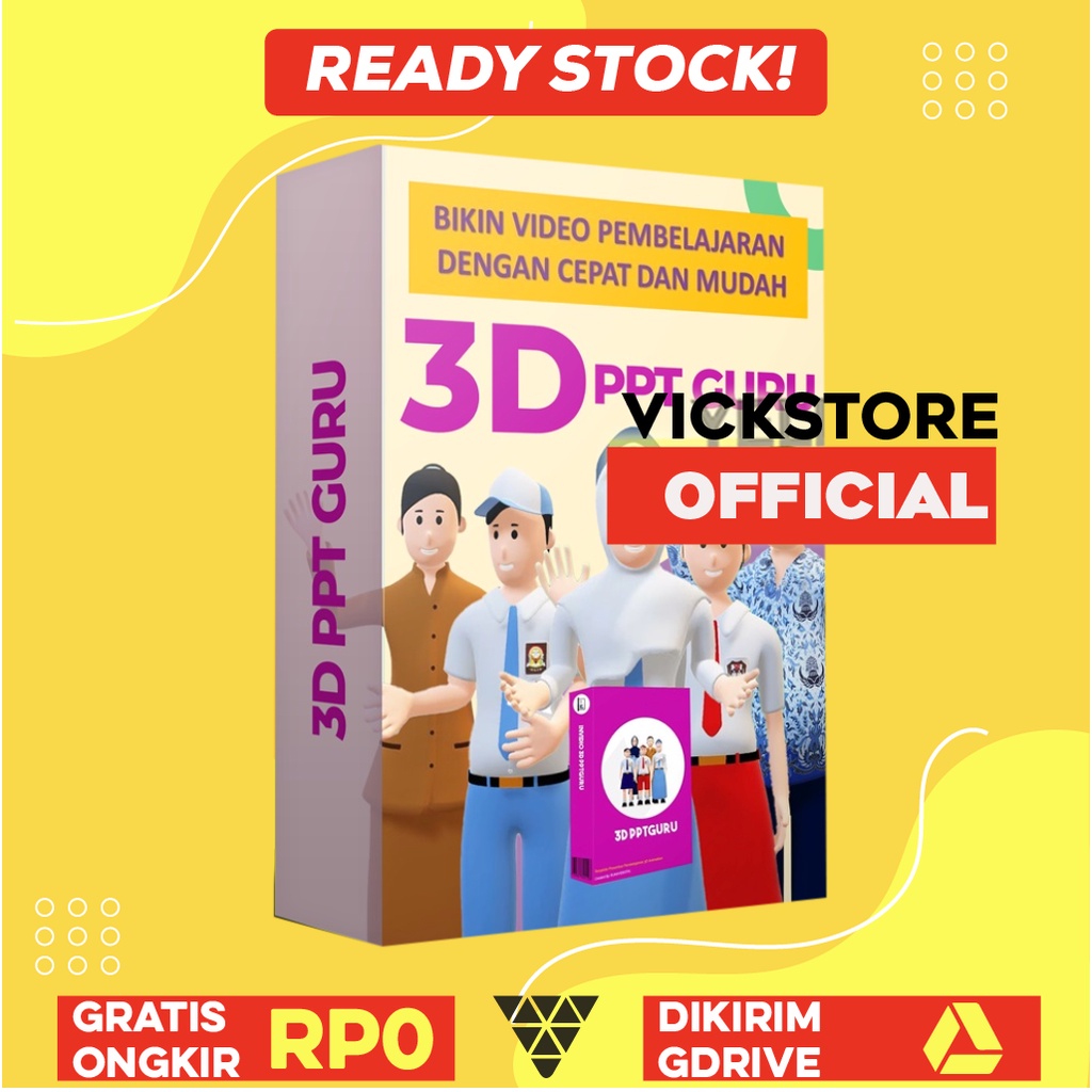 Jual INVIDEO 3D POWERPOINT GURU - 3D PPT Presentasi Pengajaran Guru Siswa Animasi Video | Shopee ...