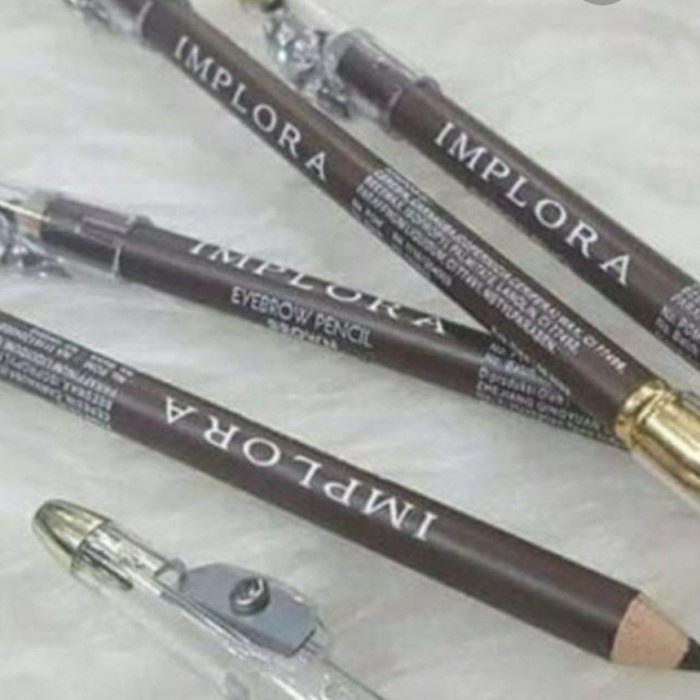 Jual PENSIL ALIS IMPLORA // EYEBROW PENSIL IMPLORA ORIGINAL ( COKLAT ...