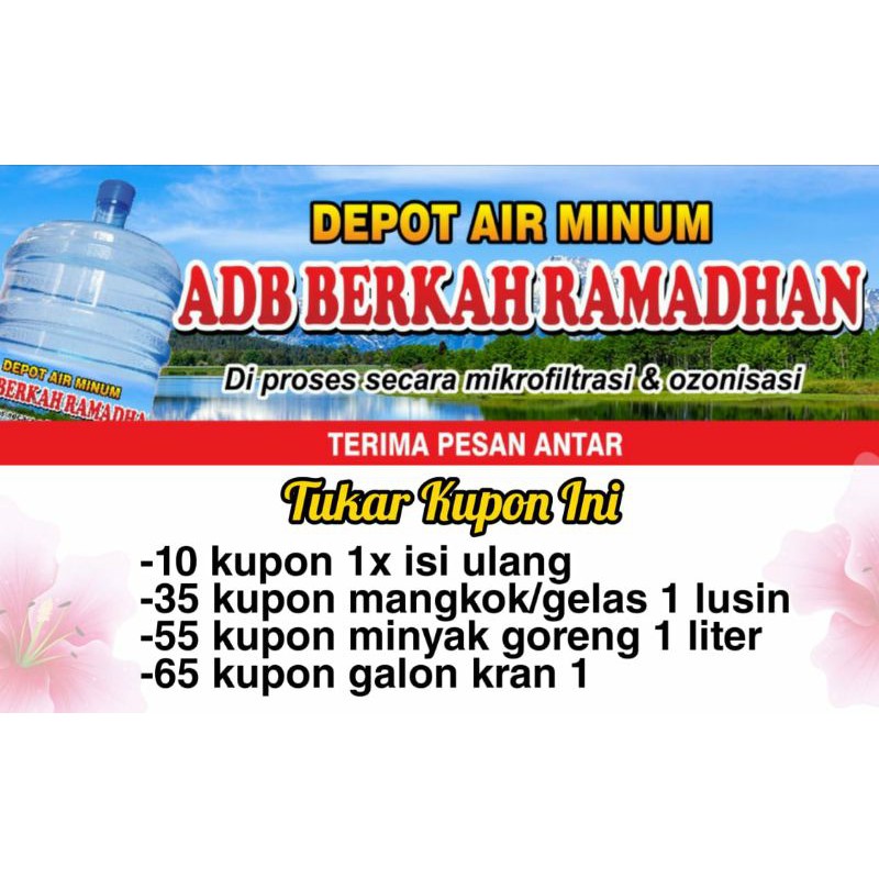 Jual KUPON GALON AIR MINUM (ISI 100 PCS) | Shopee Indonesia