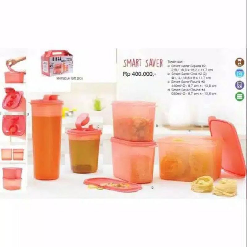 Jual smart saver tupperware seri guava | Shopee Indonesia