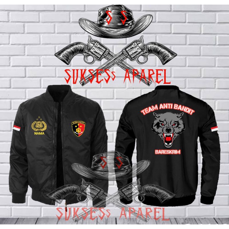 Jual jaket tim anti bandit bomber/Bareskrim/polri | Shopee Indonesia