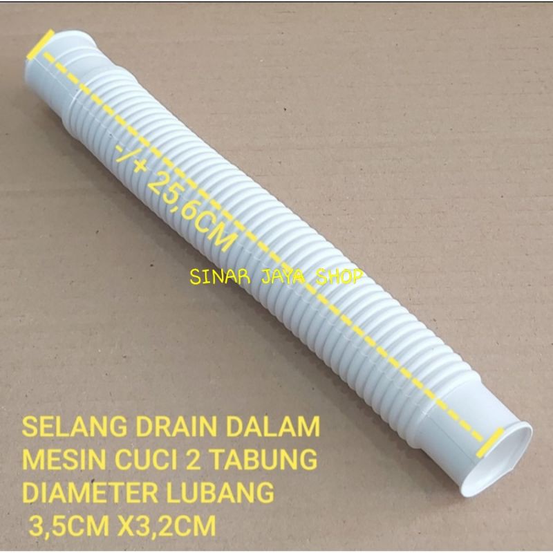 Jual SELANG DALAM DRAIN MESIN CUCI 2 TABUNG | Shopee Indonesia