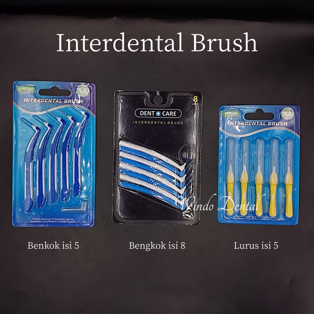 Jual WINDO DENTAL SIKAT GIGI ORTHO BEHEL INTERDENTAL BRUSH LURUS ...