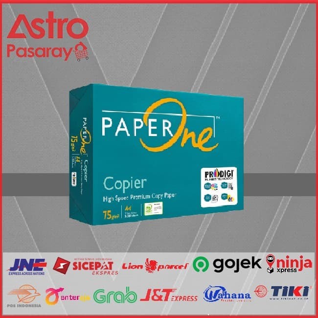 Jual kertas paper one a4 75gr satu dus | Shopee Indonesia