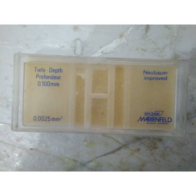 Jual BILIK HITUNG NEUBAUER IMPROVED Blood Cell Counting Chamber Hemocytometer Jerman | Shopee ...