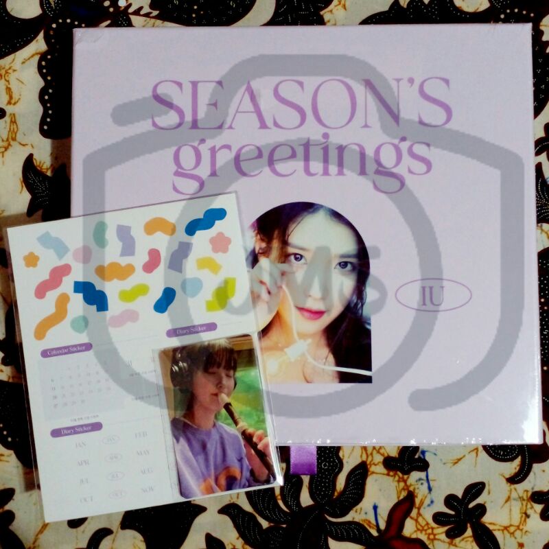 Jual [READY] Sharing IU OFFICIAL Seasons Greetings SG 2022 Polaroid ...