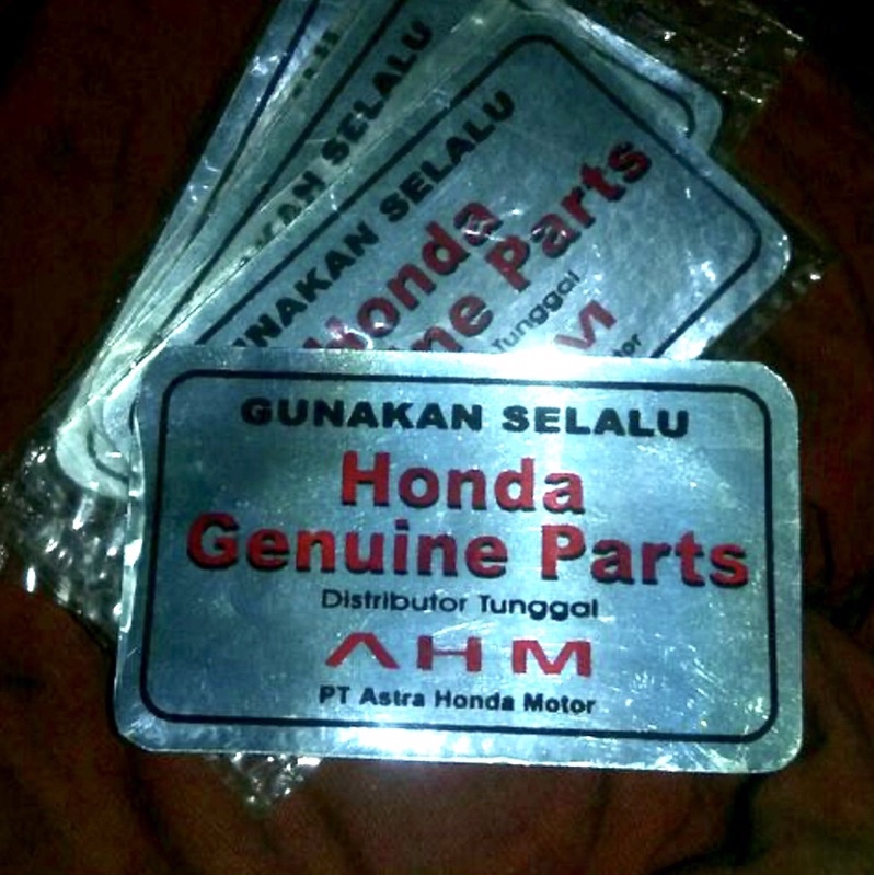 Jual stiker honda genuine part AHM nos | Shopee Indonesia