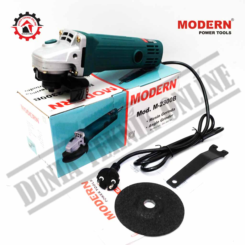 Jual Gerinda Modern M2300B / Angle Grinder M 2300 B / Gerinda Tangan ...