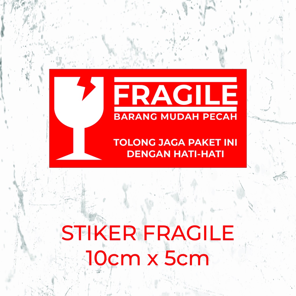 Jual STIKER FRAGILE (10 pcs) | Shopee Indonesia