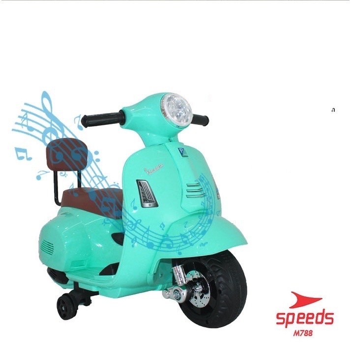Jual Motor Listrik AKI MODEL VESPA MINI PIAGGIO M788 Mainan KIDS ...