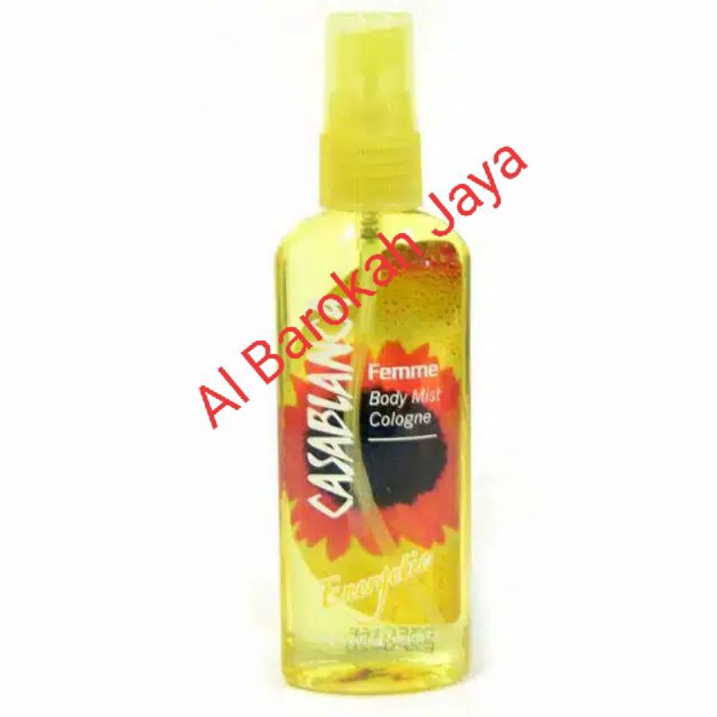 Jual Casablanca Body Mist Cologne 100ml | Shopee Indonesia