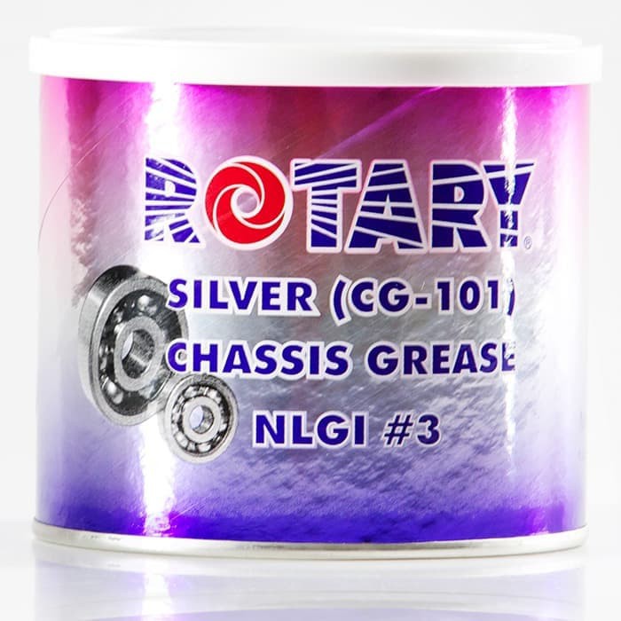 Jual Minyak Gemuk Rotary Chassis Grease CG-101 NLGI 3 (SILVER) 0.45 KG ...