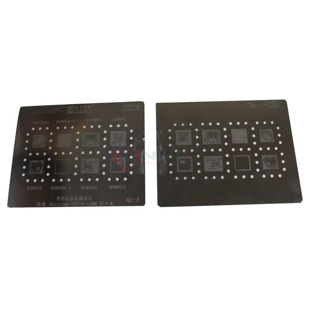Jual Jual PLAT BGA IC CPU QUALCOM QU3 / CETAKAN IC CPU QUALCOM QU3 AMAOE Berkualitas | Shopee ...