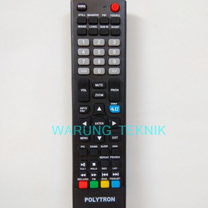 Jual REMOTE REMOT TV LCD LED POLYTRON POLITRON 81191 | Shopee Indonesia