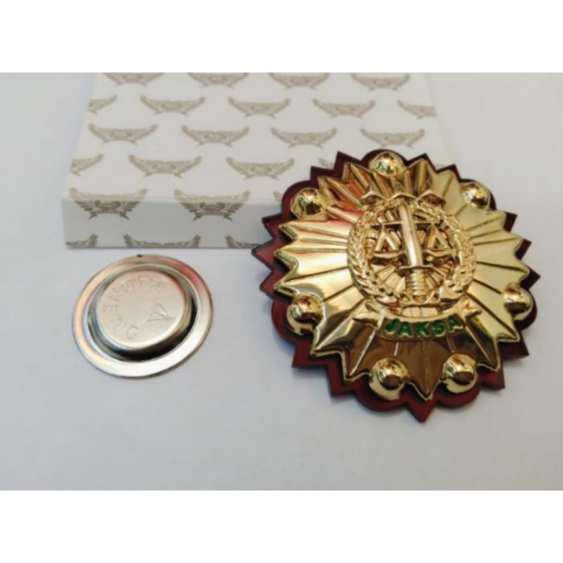 Jual Pin Jaksa Kewenangan Pin Jaksa jengkol Magnet | Shopee Indonesia