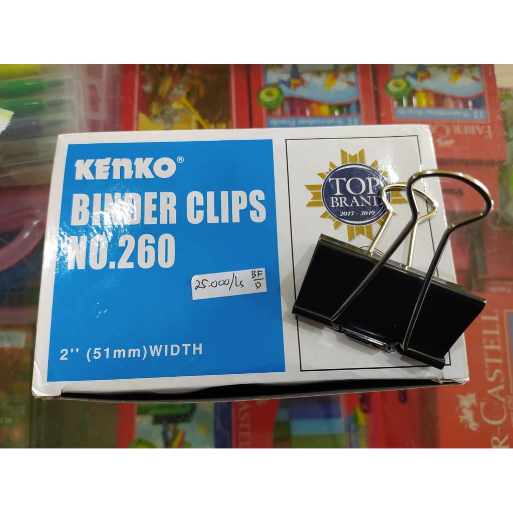 Jual Binder clip Joyko no. 260 / Penjepit File | Shopee Indonesia