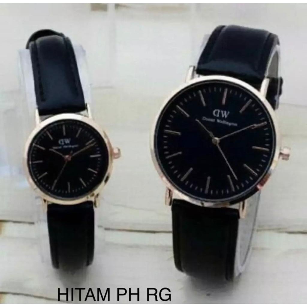 Jual PA JAM TANGAN COUPLE COD KULIT GROSIR MURAH PREMIUM PRIA WANITA ...