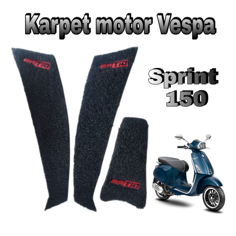 Jual karpet motor vespa sprint 150/karpet vespa sprint s 150/karpet ...