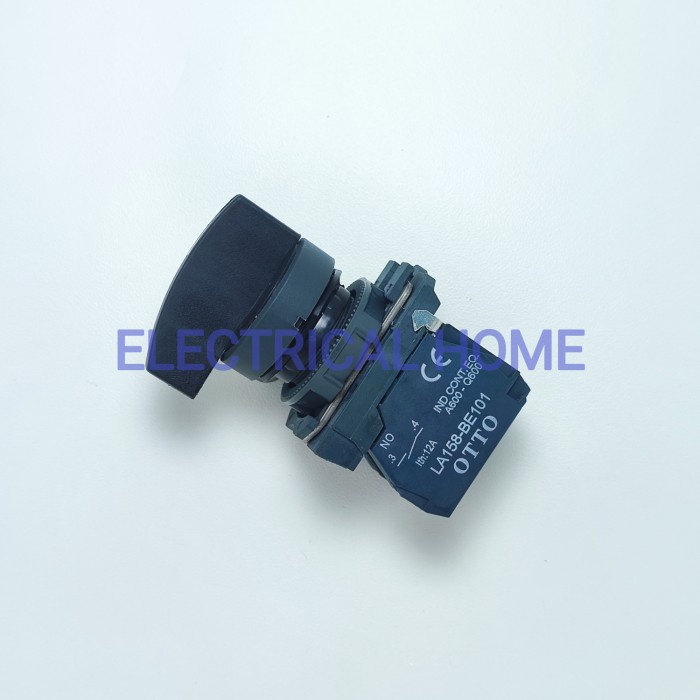 Jual Selector Switch Gagang Panjang 22mm 5AJ33 3 POSISI 2NO OTTO ...