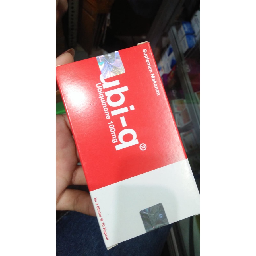 Jual Ubi q 100 mg box ( 1 box isi 3 strip @ 10 tablet ) | Shopee Indonesia