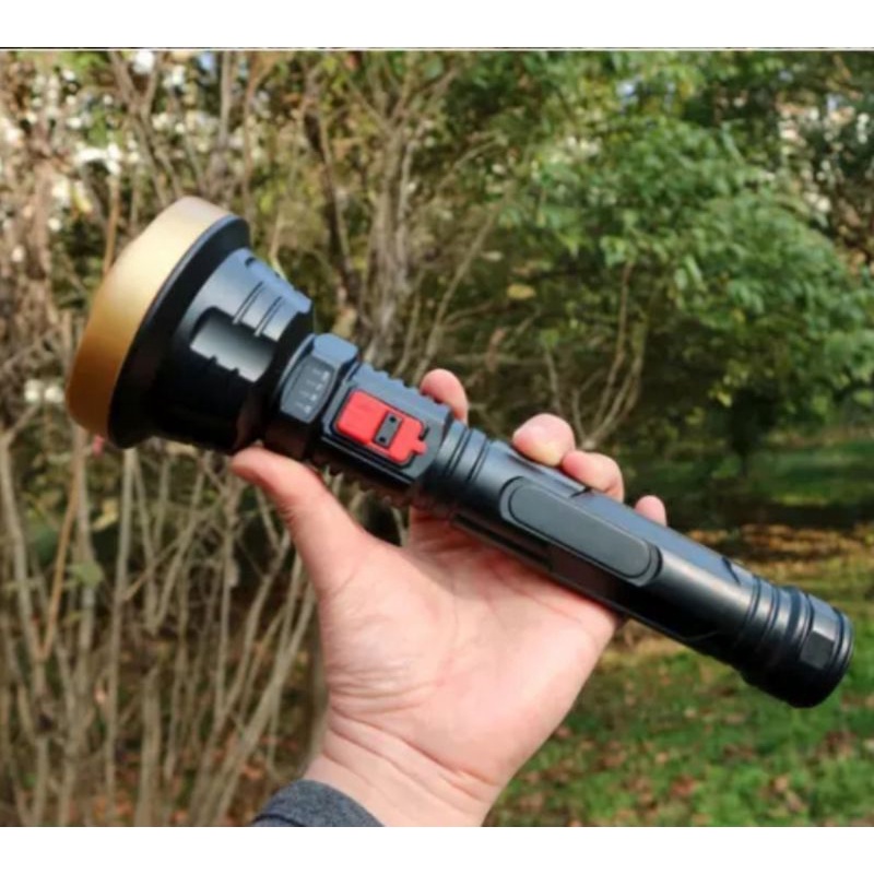 Jual UFO senter torch 4 core super terang xhp 50 3 mode waterproof ...