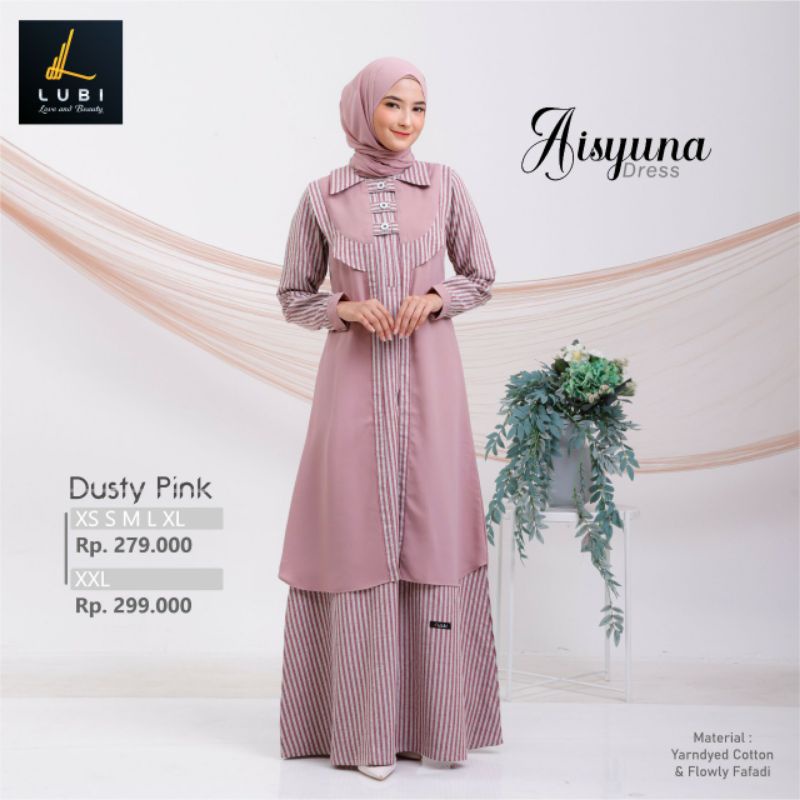 Jual Gamis Aisyuna by Lubi | Shopee Indonesia