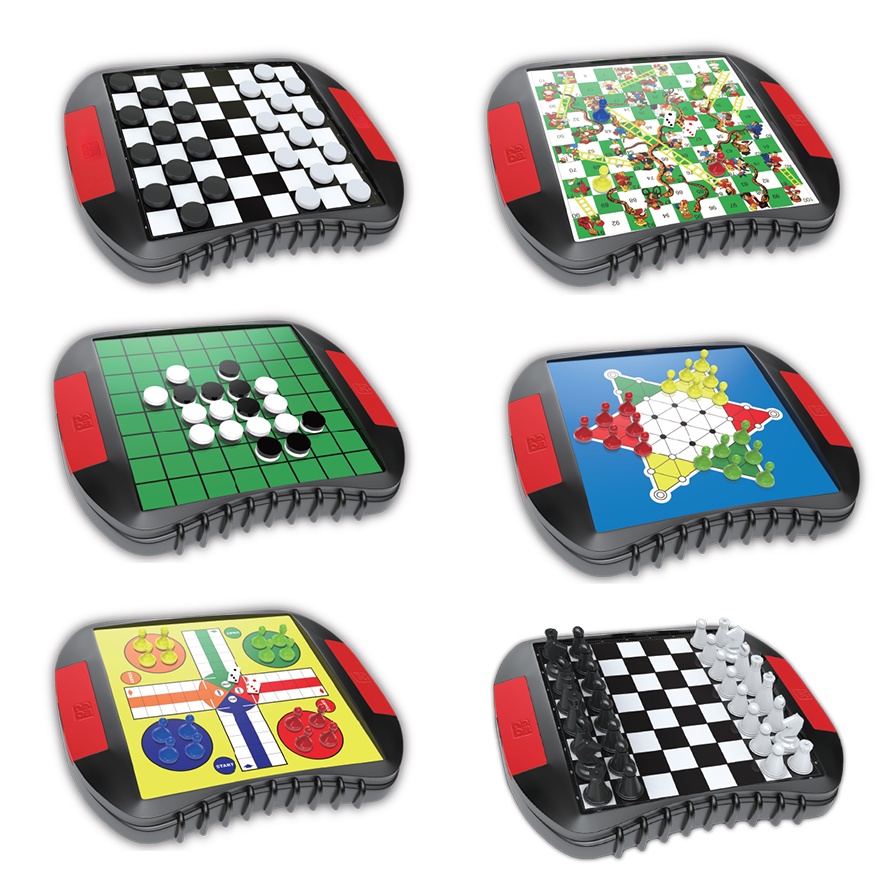 Jual Emco Games Magnetic Board Game Mainan Jadul Halma Ludo Othello ...