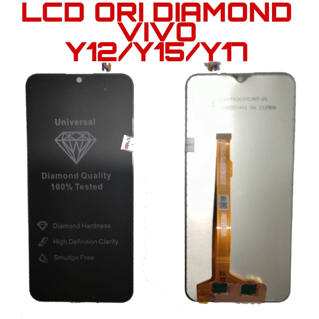 Jual LCD VIVO Y12 / Y12I / Y15 / Y17 FULLSET + TOUCHSCREEN ORIGINAL ...