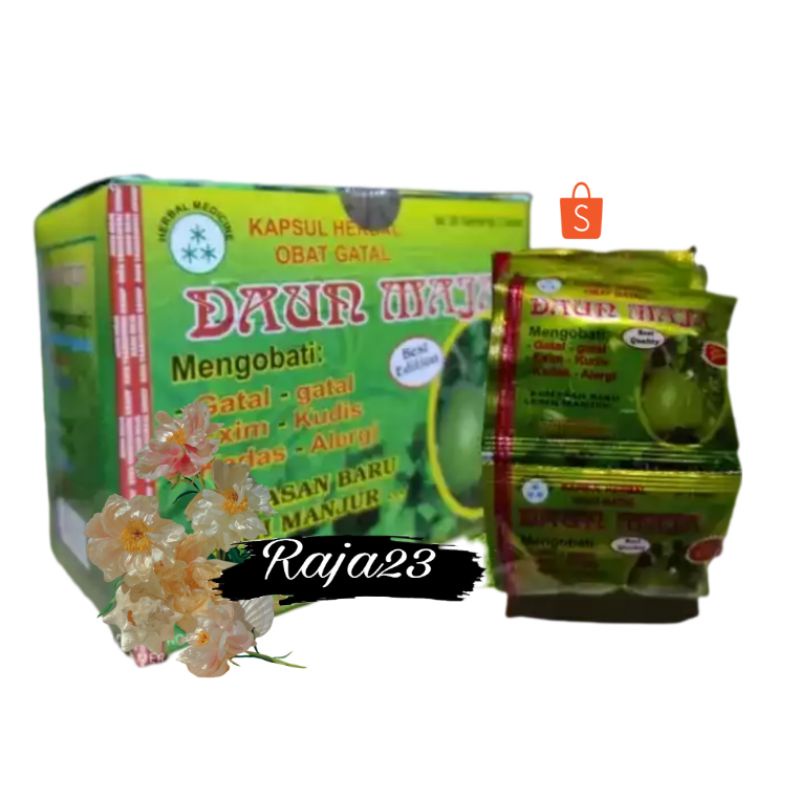 Jual Kapsul Daun Maja | Obat Kudis, Gatal, Exim dan Penyakit Kulit ...