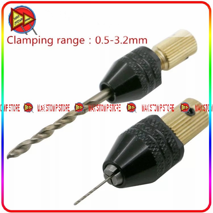 Jual Kepala Mata Bor Drill Chuck Mengubah Dinamo Motor DC Ke Mini Bor | Shopee Indonesia