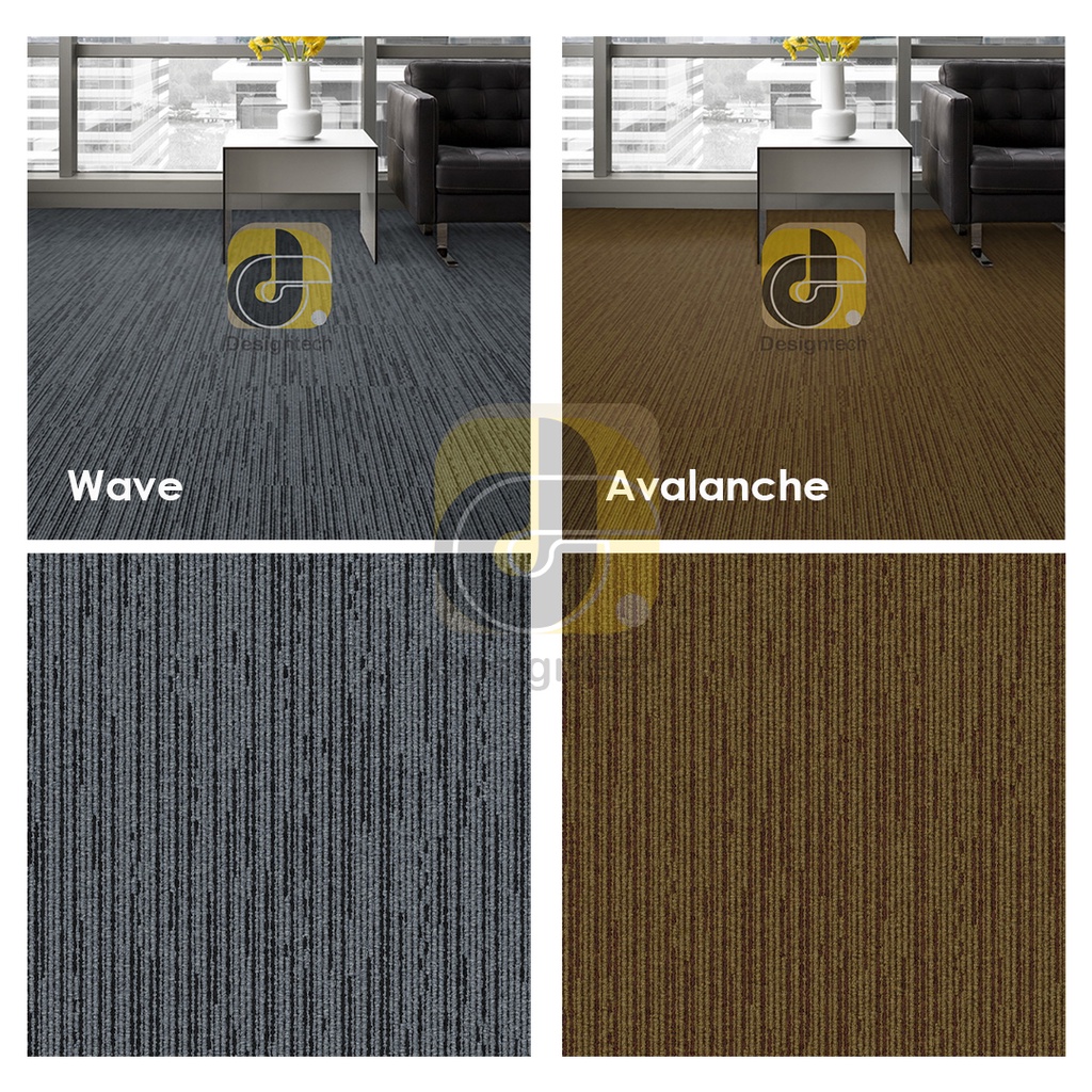 Jual Karpet Tile Lantai, Ukuran 50x50cm - Interface-Flow | Shopee Indonesia