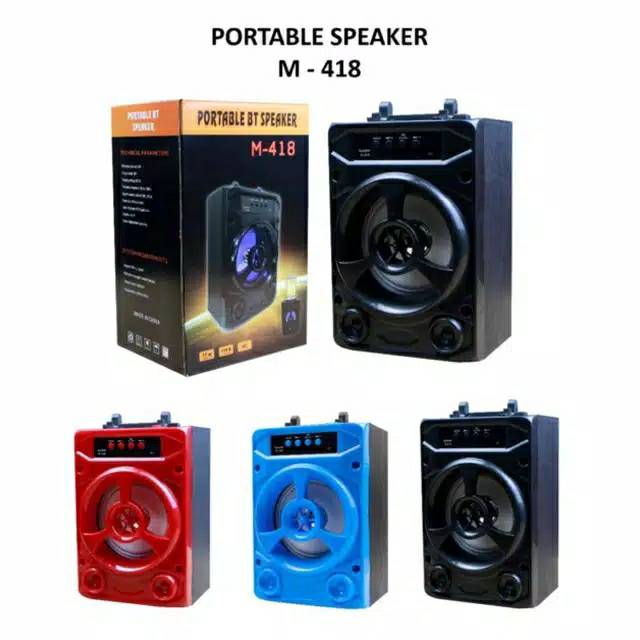 Jual Speaker m418 | Shopee Indonesia
