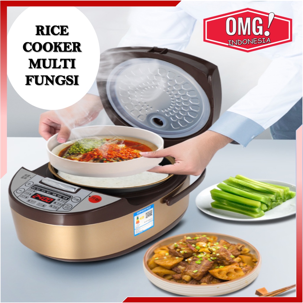 Jual RICE COOKER DIGITAL 2L SMART MAGIC COM PENANAK NASI MULTIFUNGSI ...
